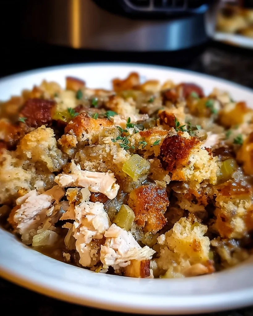 Crock Pot Chicken and Stuffing Dinner (Easy Comfort Food Classic)