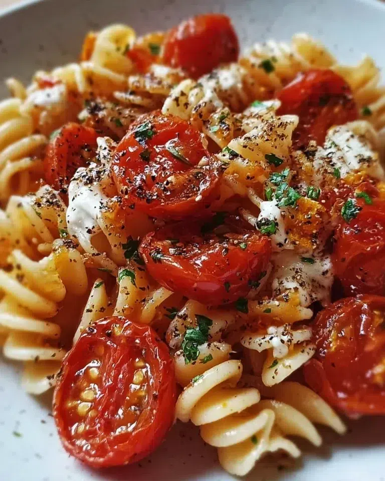 Roasted Tomato Garlic Pasta: A Deliciously Simple Recipe
